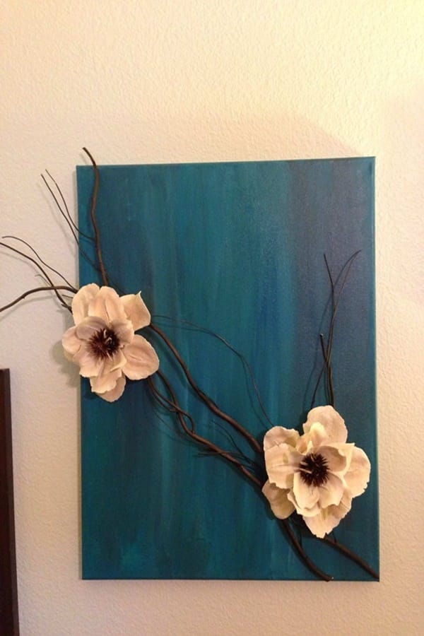 40 Creative And Easy Cheap DIY Canvas Wall Art Ideas