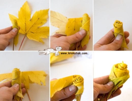 40 Creative Ways To Turn Fall Leaf Into Art