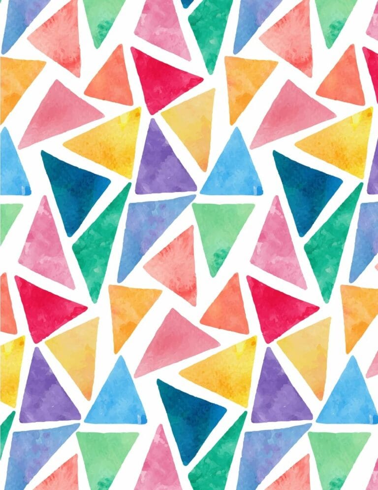 40 Triangular Shaped paintings ideas to Project Uniqueness – Hobby Lesson